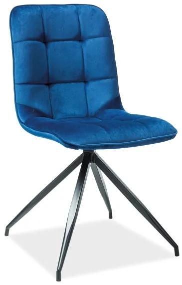 Jídelní židle Terra (modrá + šedá). 1050861