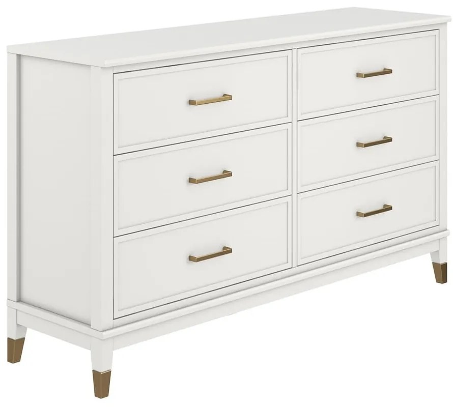 Bílá komoda 144x85x41 cm Westerleigh – Støraa