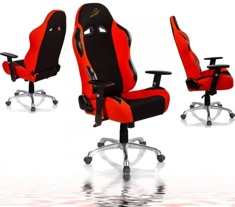 RACEMASTER RS Series herní židle - černá/oranžová