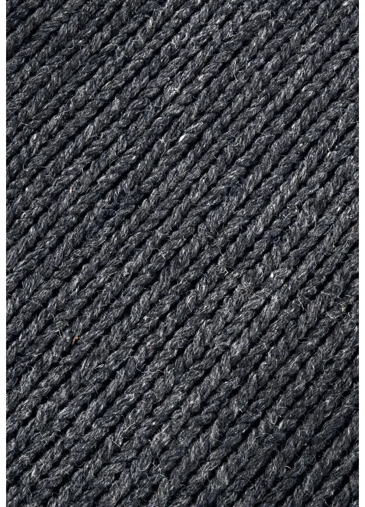 Tmavě šedý ručně tkaný vlněný koberec 160x230 cm Francois – Villeroy&Boch