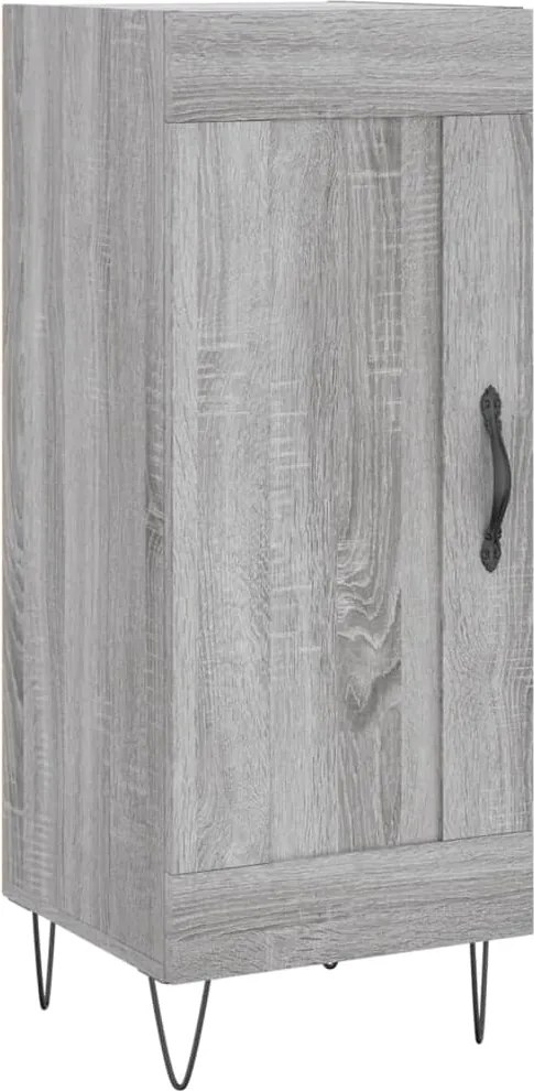 Skříň highboard šedá sonoma 34,5 x 34 x 180 cm kompozitní dřevo 3199143