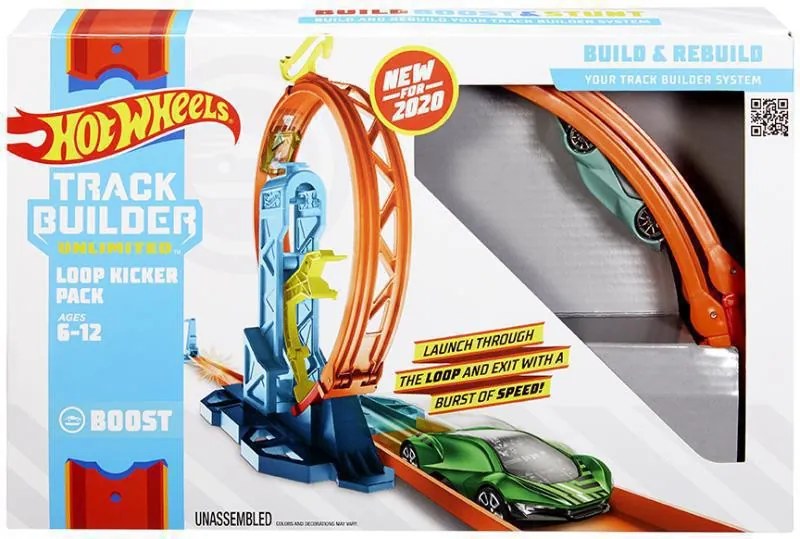 Mattel Hot Wheels Track builder set pro stavitele GLC87 Premium curve pack