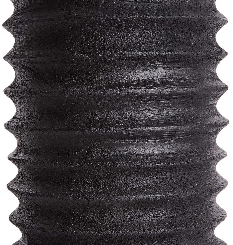 GROOVED Základna k lampě 25 cm - černá