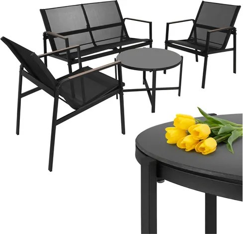 Eoshop Zestaw mebli balkonowych - 4el. Gardlov
