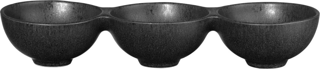 Miska 3dílná Asa Selection GRANDE NERO D.32cm černá