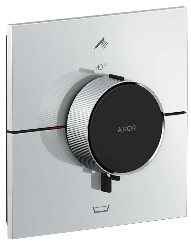 Axor ShowerSelect ID - Termostatická baterie pod omítku, pro 2 spotřebiče, chrom 36753000