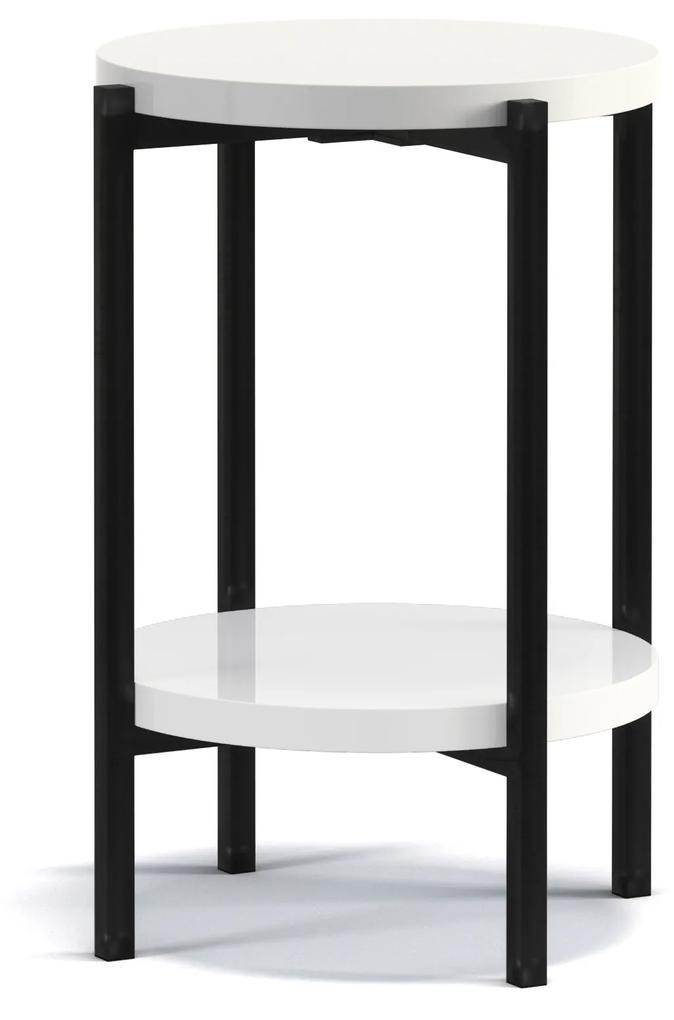 Konferenční stolek Sideria D (lesk bílý). 1051895