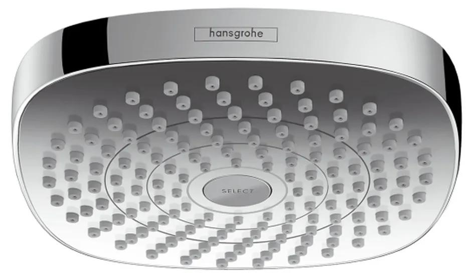 Hansgrohe Croma Select E 180 hlavová sprcha s připojením, chrom 26524000 + 27446000