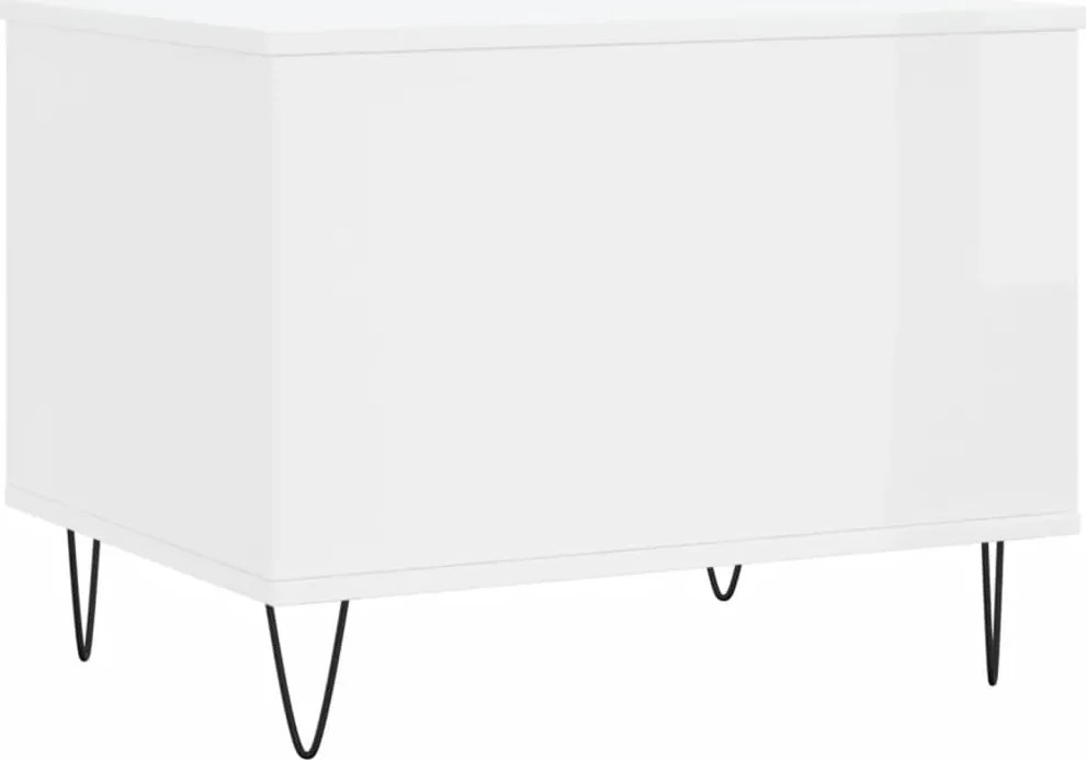 vidaXL Konferenční stolek 60x44,5x45 cm kompozitní dřevo [830950] Barva: Černá