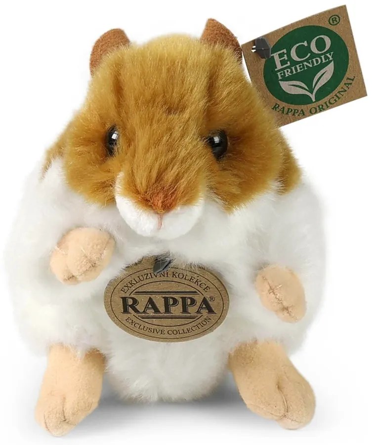 Rappa Plyšový křeček 13 cm ECO-FRIENDLY