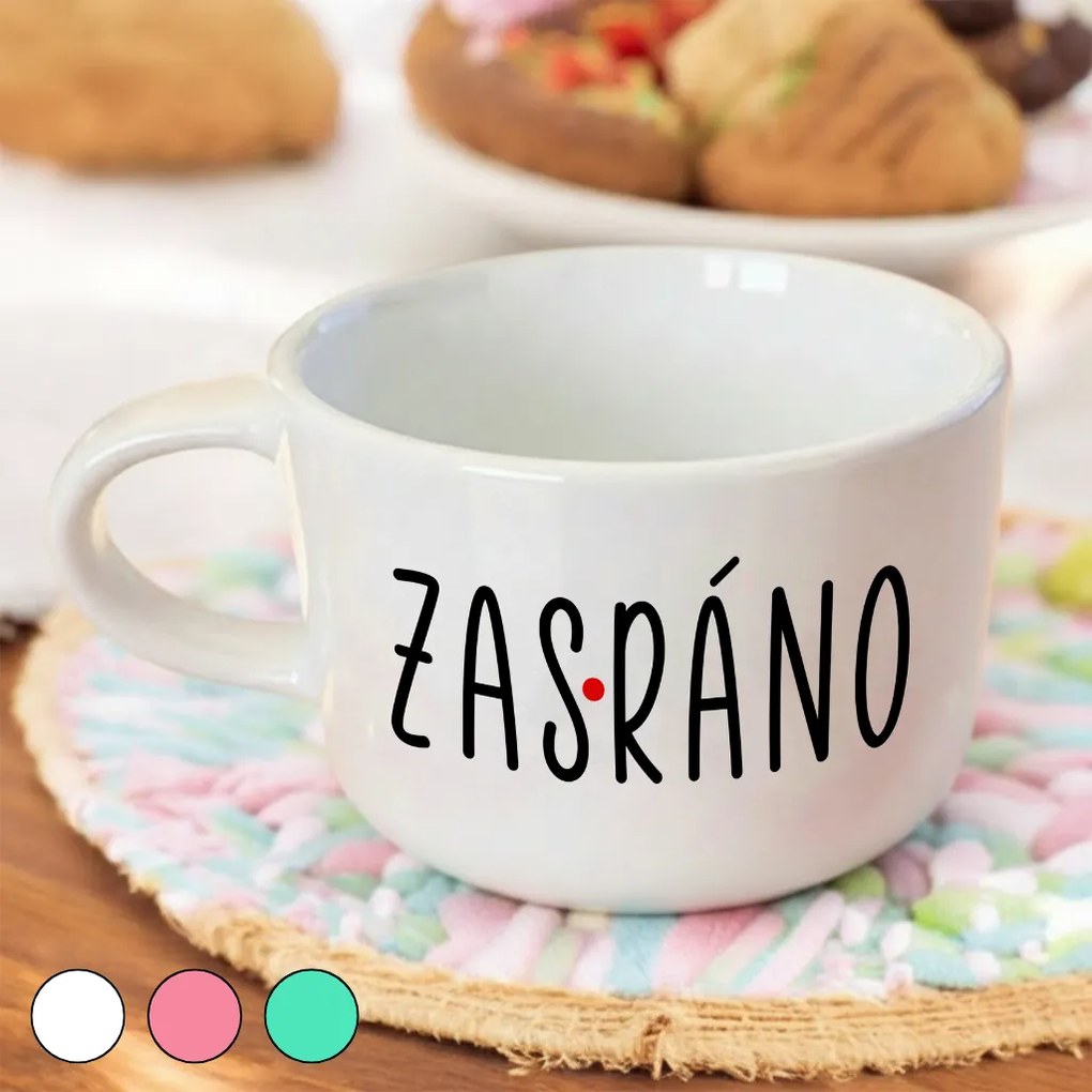 Ahome CZ Hrnek makronka - Zas ráno Vyberte barvu: Bílá