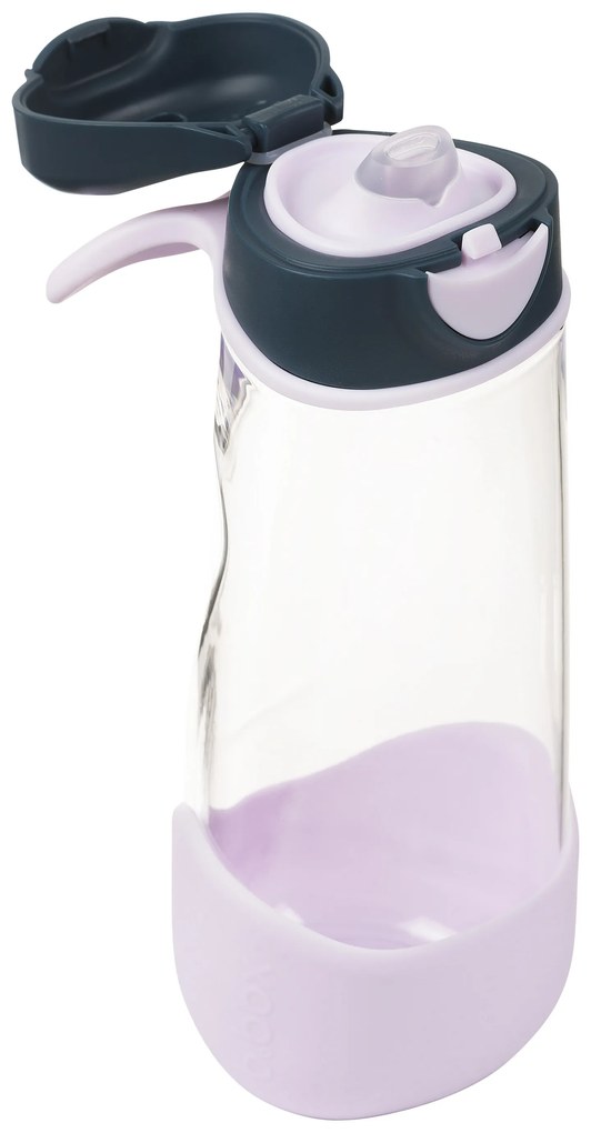 Sport lahev na pití 600 ml - indigo/růžová