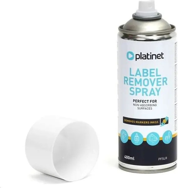 Sprej na odstraňování etiket Platinet 400 ml, bílá