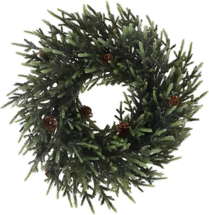 Vánoční věnec Natural Dark 43 cm