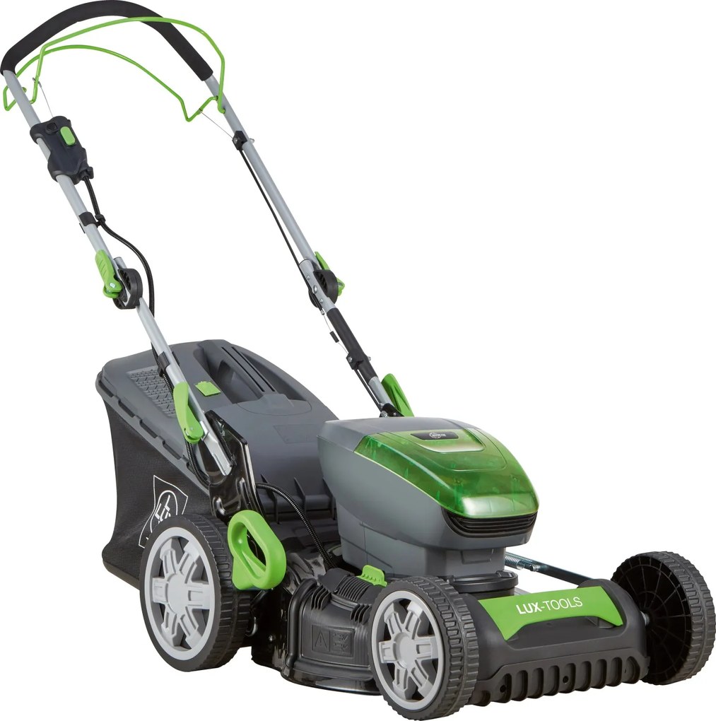 LUX-TOOLS 1 PowerSystem Aku sekačka na trávu A-RM-46-24 Set
