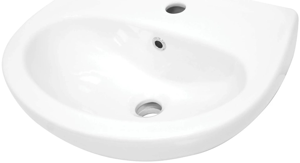 Deante Ceramic washbasin, wall-mounted