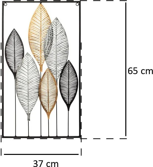 Nástěnná dekorace DECO, 37 x 65 cm