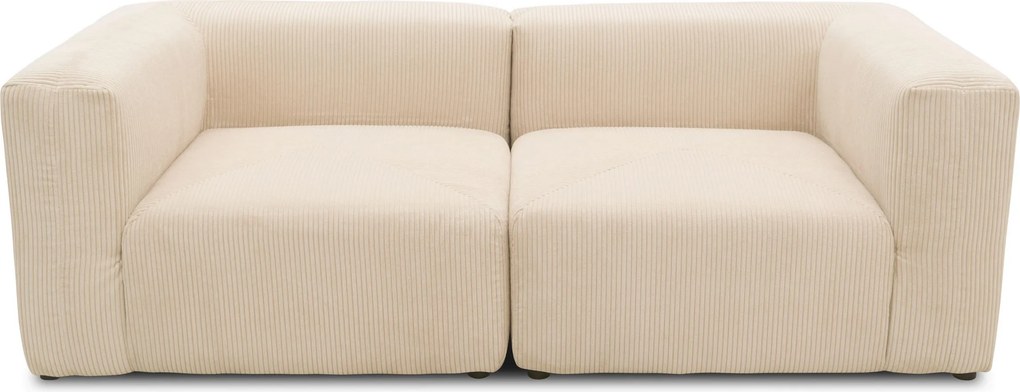 XXXLutz DVOUMÍSTNÁ POHOVKA, textil, krémová MID.YOU - Pohovky - 001776018409