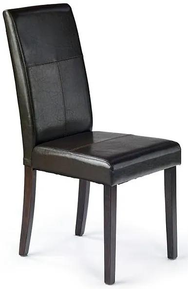 Halmar Jídelní židle Kerry bis, tmavě hnědá