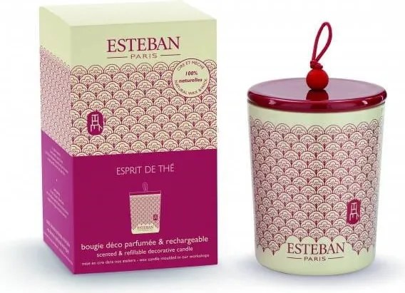 Esteban Paris Vonná svíčka 180 g Dekorativní Vůně Esprit de The