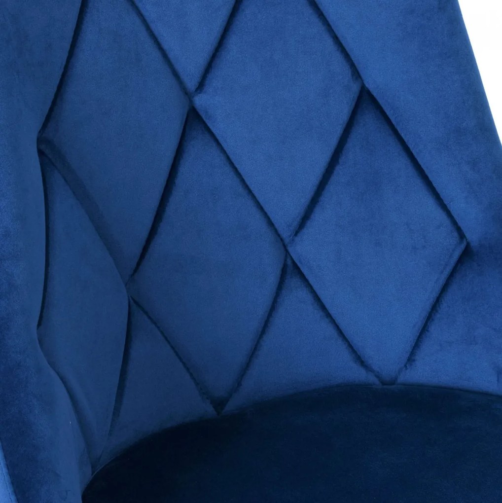 Čalouněná židle LINCOLN námořnická modř
