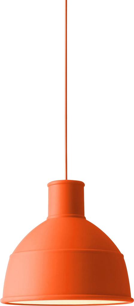 Závěsná lampa Unfold oranžová