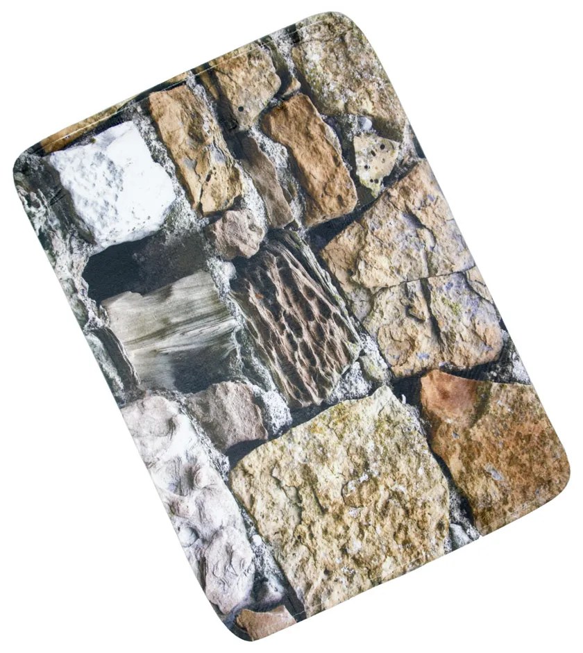 TP 3D Podlahová předložka 50x70 Kamenná zeď
