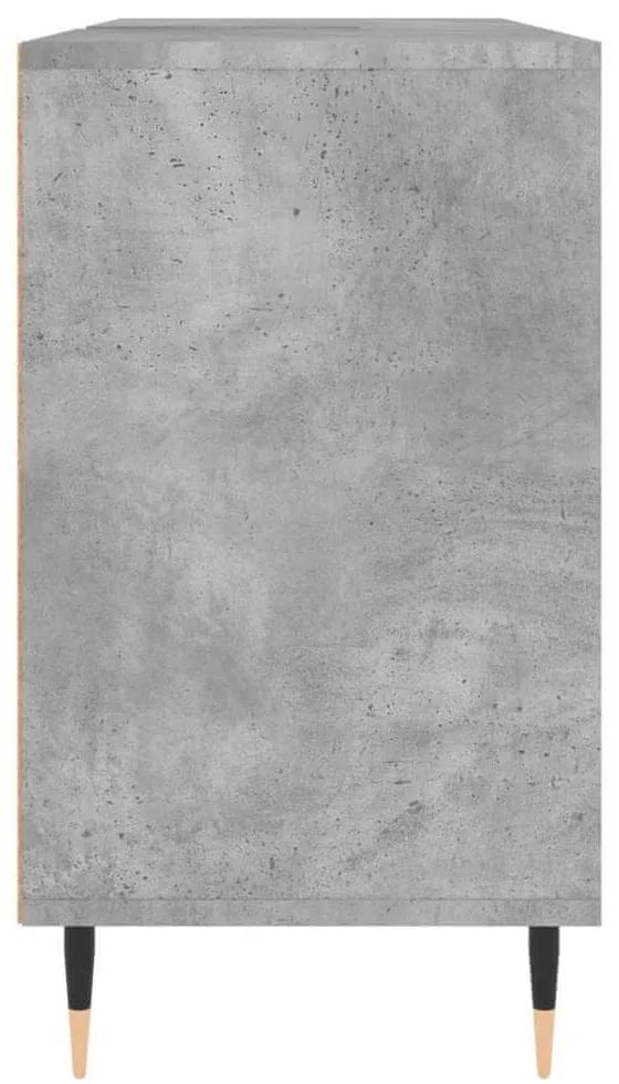 Petromila Koupelnová skříňka betonově šedá 80x33x60 cm kompozitní dřevo