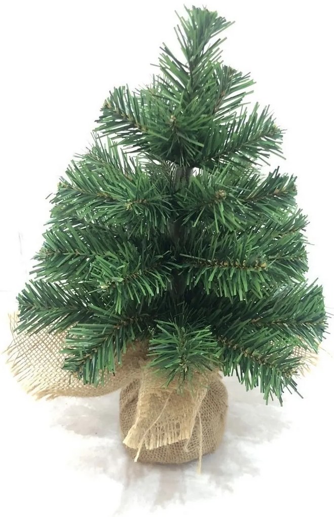 Stromek v jutě Tiga, 30 cm, 30 cm