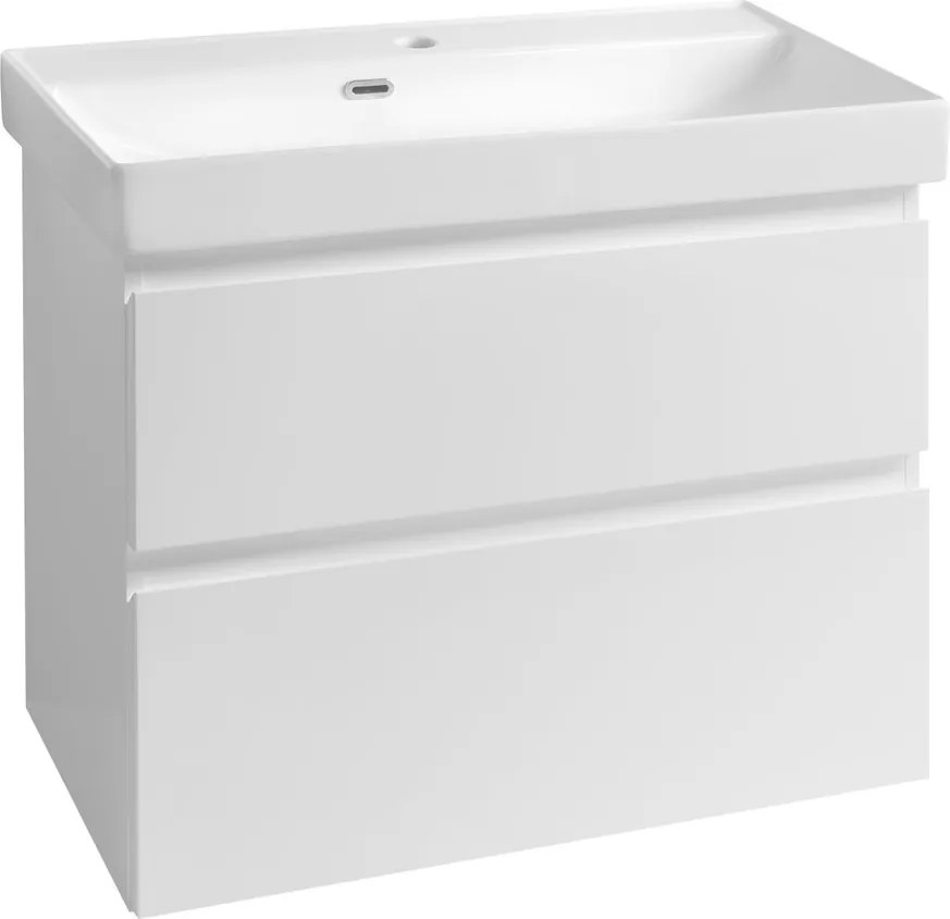Aqualine Altair koupelnová skříňka pod umyvadlo 76 x 60 x 37 cm bílá AI288
