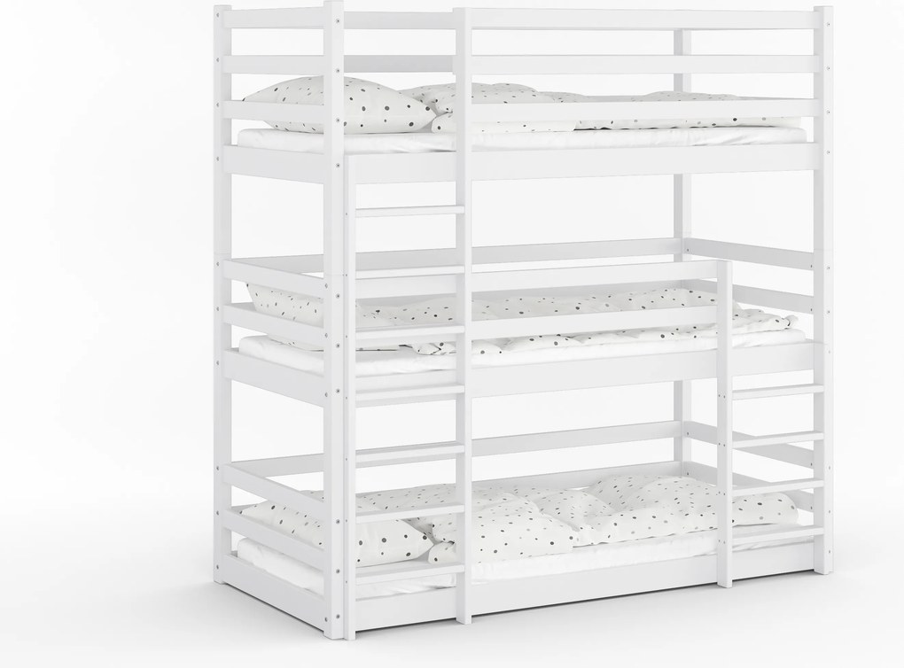 Rkids | Patrová postel Treko 90x180 Bílá