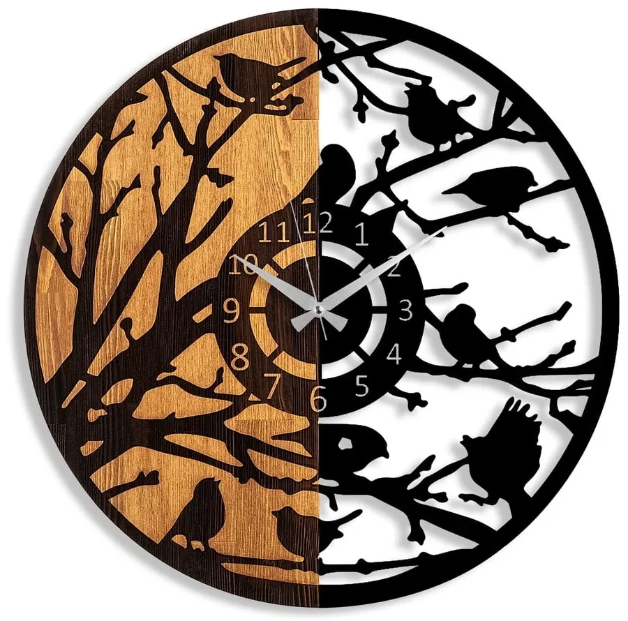 Nástěnné hodiny ø 56 cm Birds – Wallity