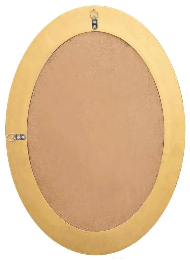 Nástěnné zrcadlo barokní styl 50 x 70 cm zlaté - Default Title