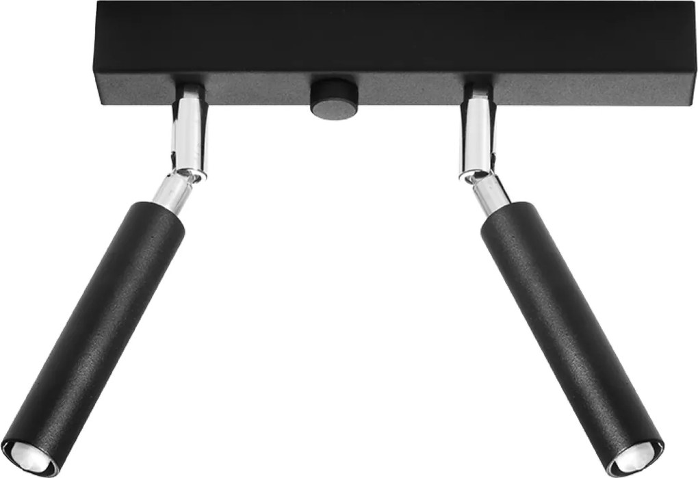 Sollux Lighting Stropní svítidlo EYETECH 2 černé