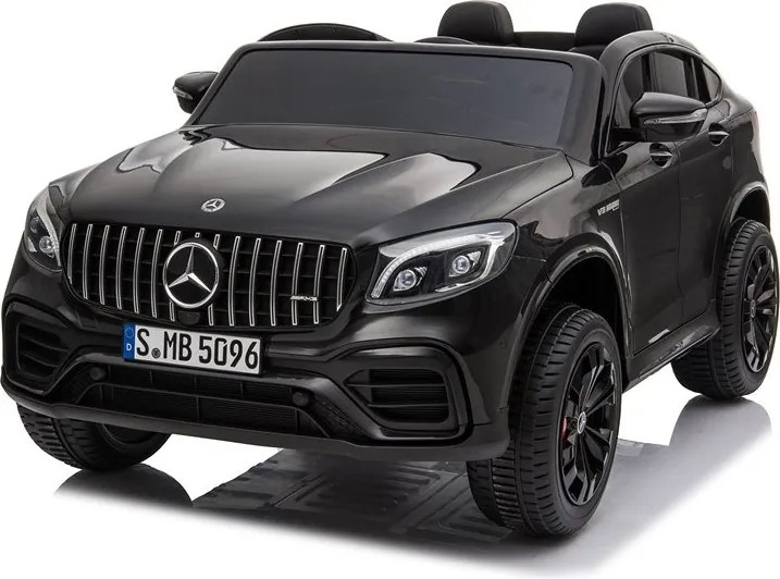 LEAN CARS Elektrické autíčko Mercedes GLC 63S MP4 černé lakované