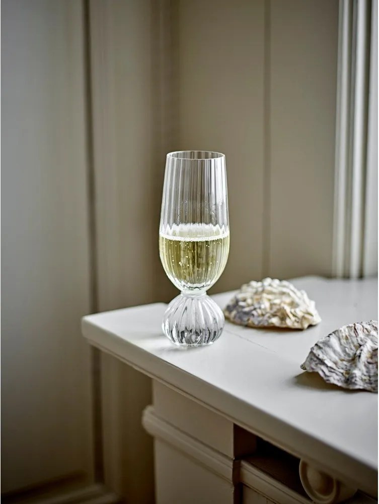 Sklenička na sekt 250 ml Taurin – Bloomingville