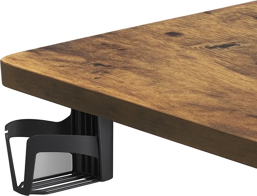 Herní stůl BR04 LOFT s černým rámem 120 cm
