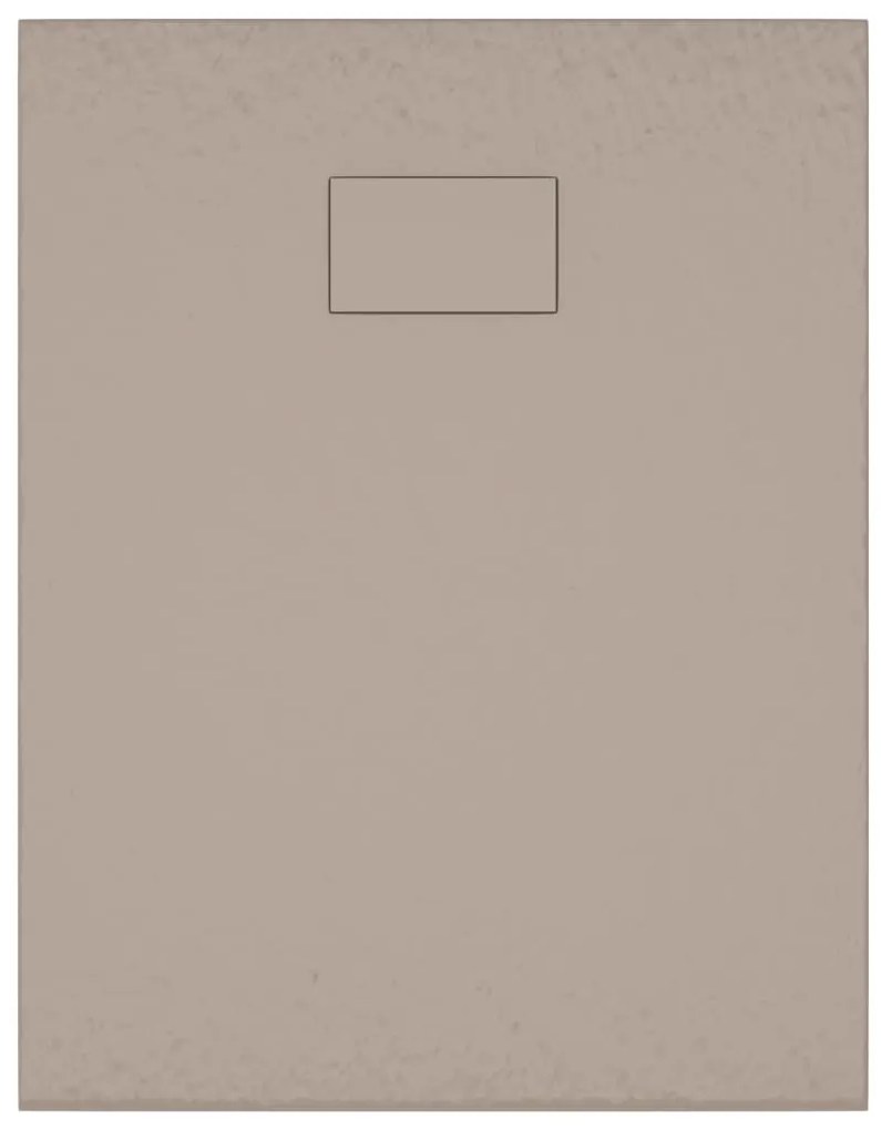 vidaXL Marketos Sprchová vanička SMC hnědá 90 x 70 cm