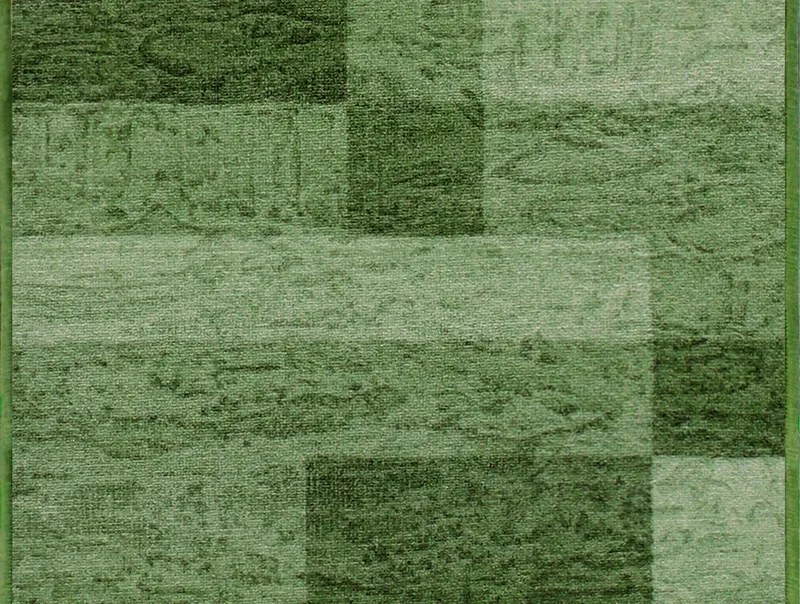 Associated Weavers, Protiskluzový běhoun na míru Icona 29, šíře 100 cm, zelená, chodba / předsíň