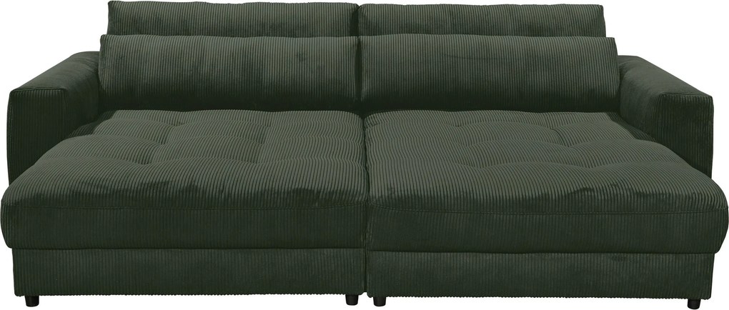 XXXLutz POHOVKA BIG SOFA, textil, kompozitní dřevo, tmavě zelená MID.YOU - Pohovky - 002220033611