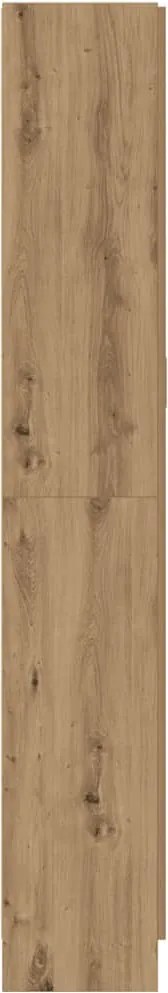 Skříň dub artisan 82,5 x 30,5 x 185 cm kompozitní dřevo 3318721