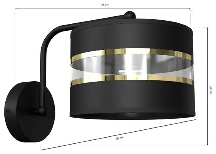 Flexibilní svítidlo ULTIMO 1xE27/60W/230V černá