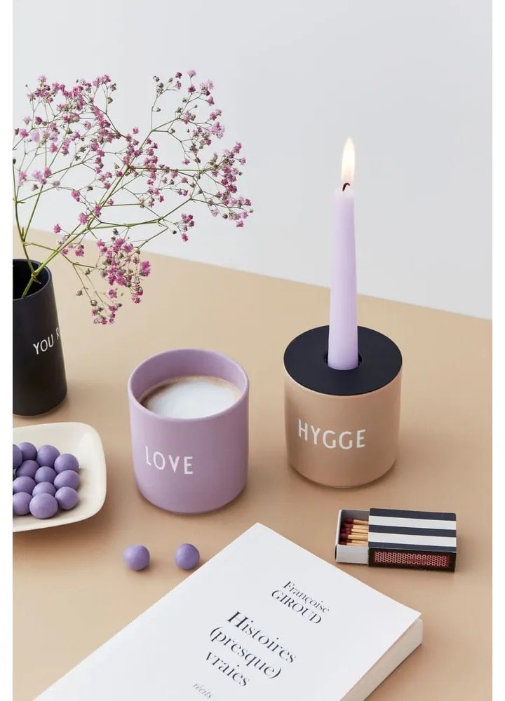 Béžový porcelánový hrnek 300 ml Hygge – Design Letters