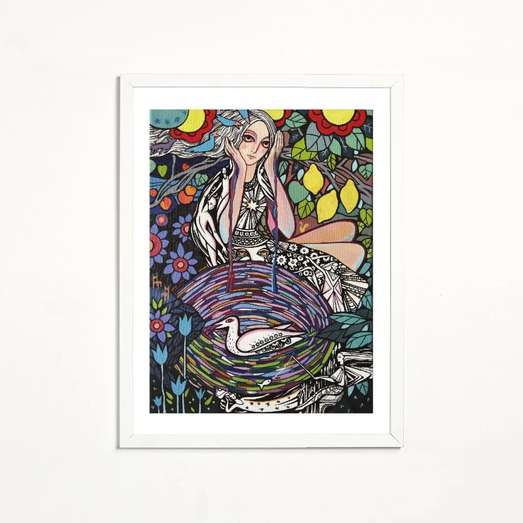 Yulia Novikova | Návyky Rám: Černý, Velikost: 60 x 40 cm