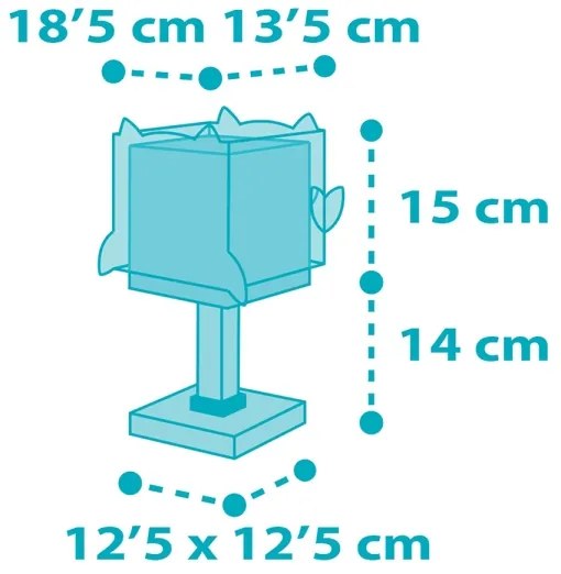 Dalber 64391 - Dětská lampička LITTLE OWL 1xE14/8W/230V