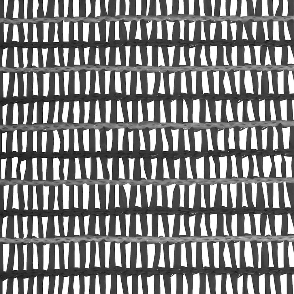 Stínící tkanina antracitová 1,2 x 25 m HDPE 150 g/m² 149285