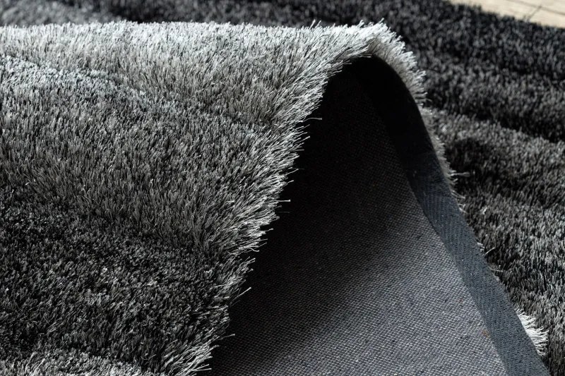 Dywany Łuszczów, Kusový koberec Flim 007-B6 Stripes grey, 80x150, šedá, ložnice