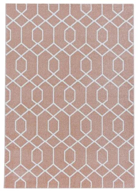 Vopi | Kusový koberec Efor 3713 rose - 240 x 340 cm