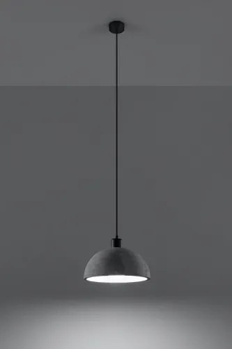 Betonový lustr SOLLUX Pablito E27 1x60W bez zdroje SL.0847