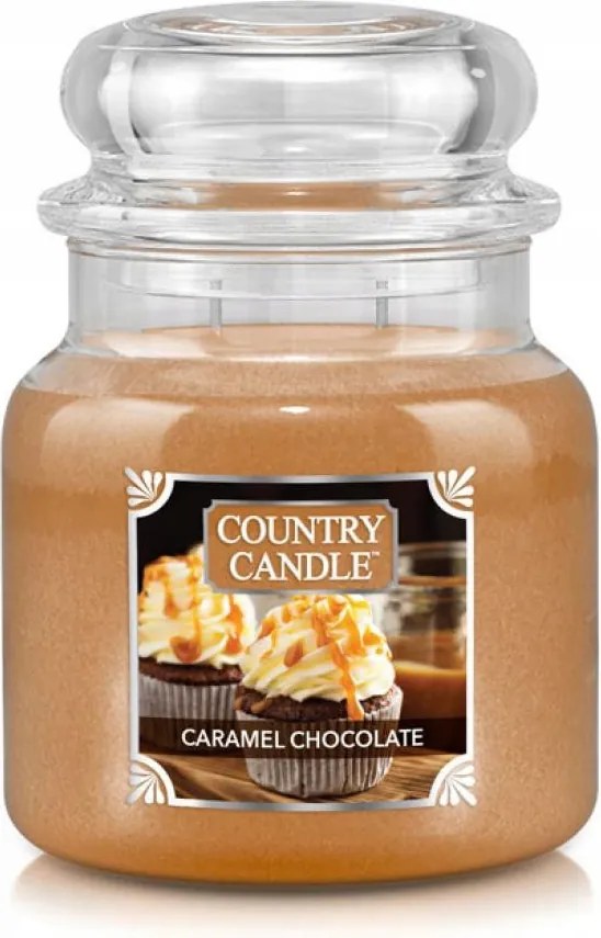 Střední svíčka Caramel Chocolate Country Candle
